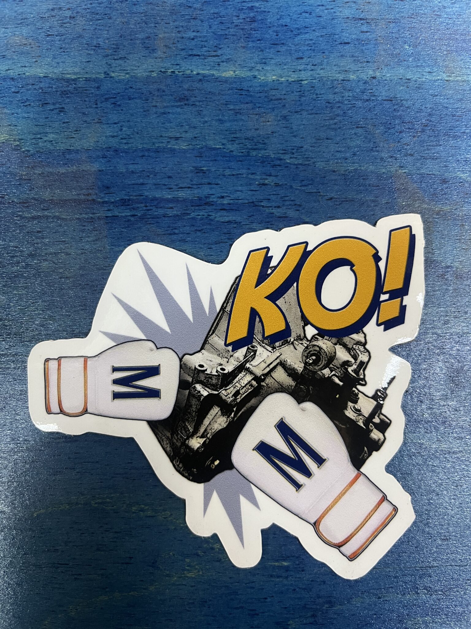 Transmission "KO!" Sticker - PFI Speed